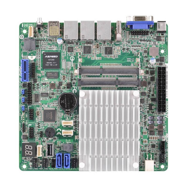 Asrock Rack Intel Celeron J1900 2.0GHz/DDR3/SATA2/V&2GbE/Mini-ITX Motherboard & J1900D2Y | Zoro